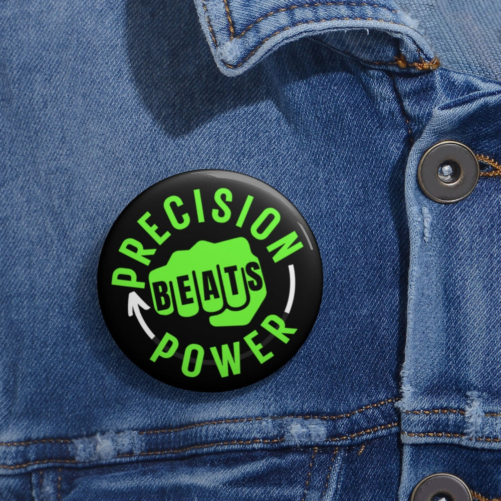 Conor McGregor: Precision Beats Power MMA Button Pins Limited Edition